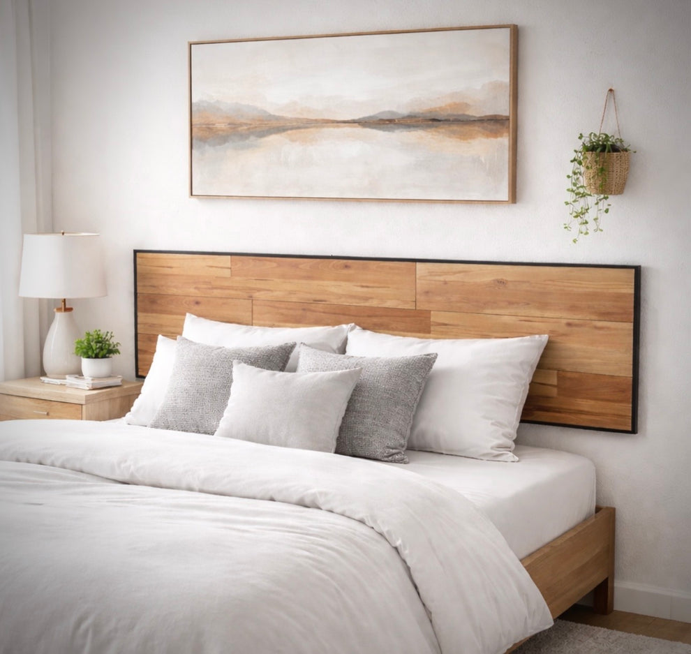 CABECERA KING SIZE "FLOTANTE ESTILO INDUSTRIAL" MODELO MAPLE. Cabecero ...